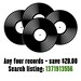 Hi My Name is Mark Laser Cut Vinyl Record Custom Gift Birthday ...