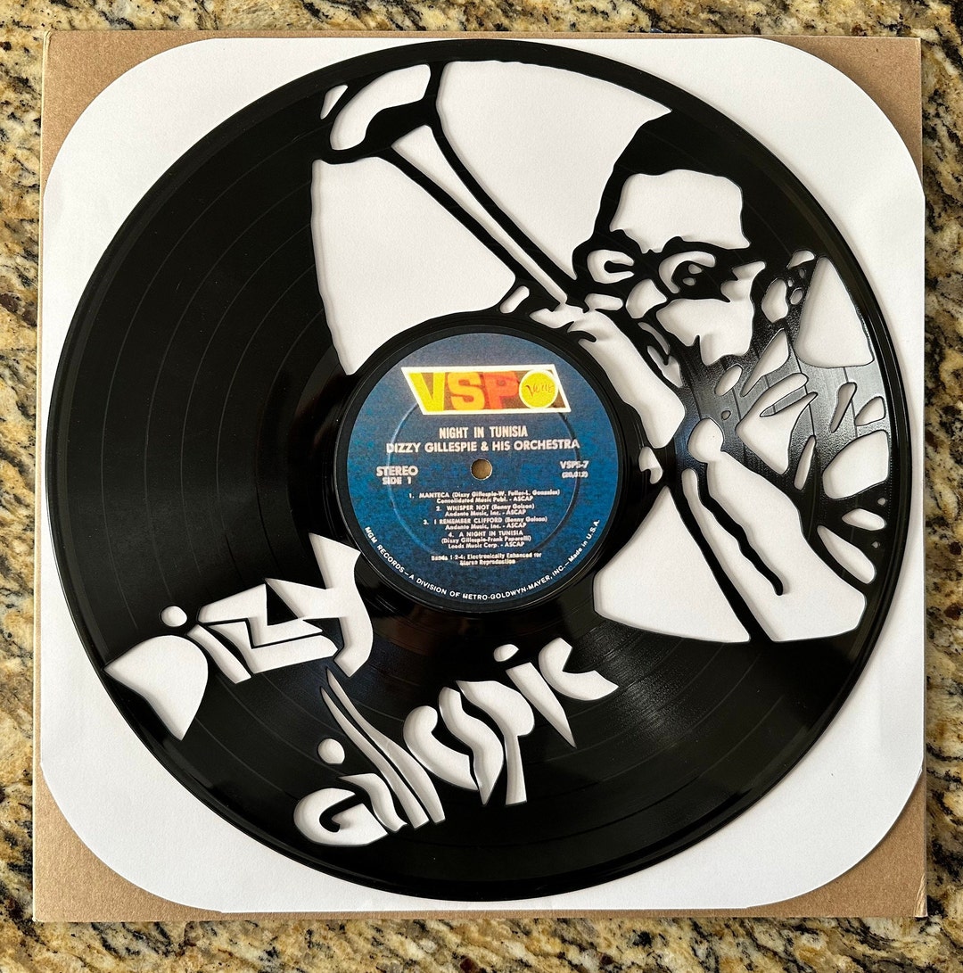 Dizzy Gillespie Laser Cut Vinyl Record Custom Gift Birthday Christmas ...