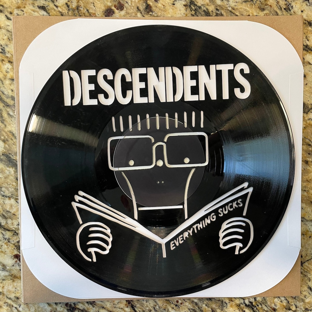 Descendents Laser Cut Vinyl Record Punk Custom Gift Birthday Christmas ...