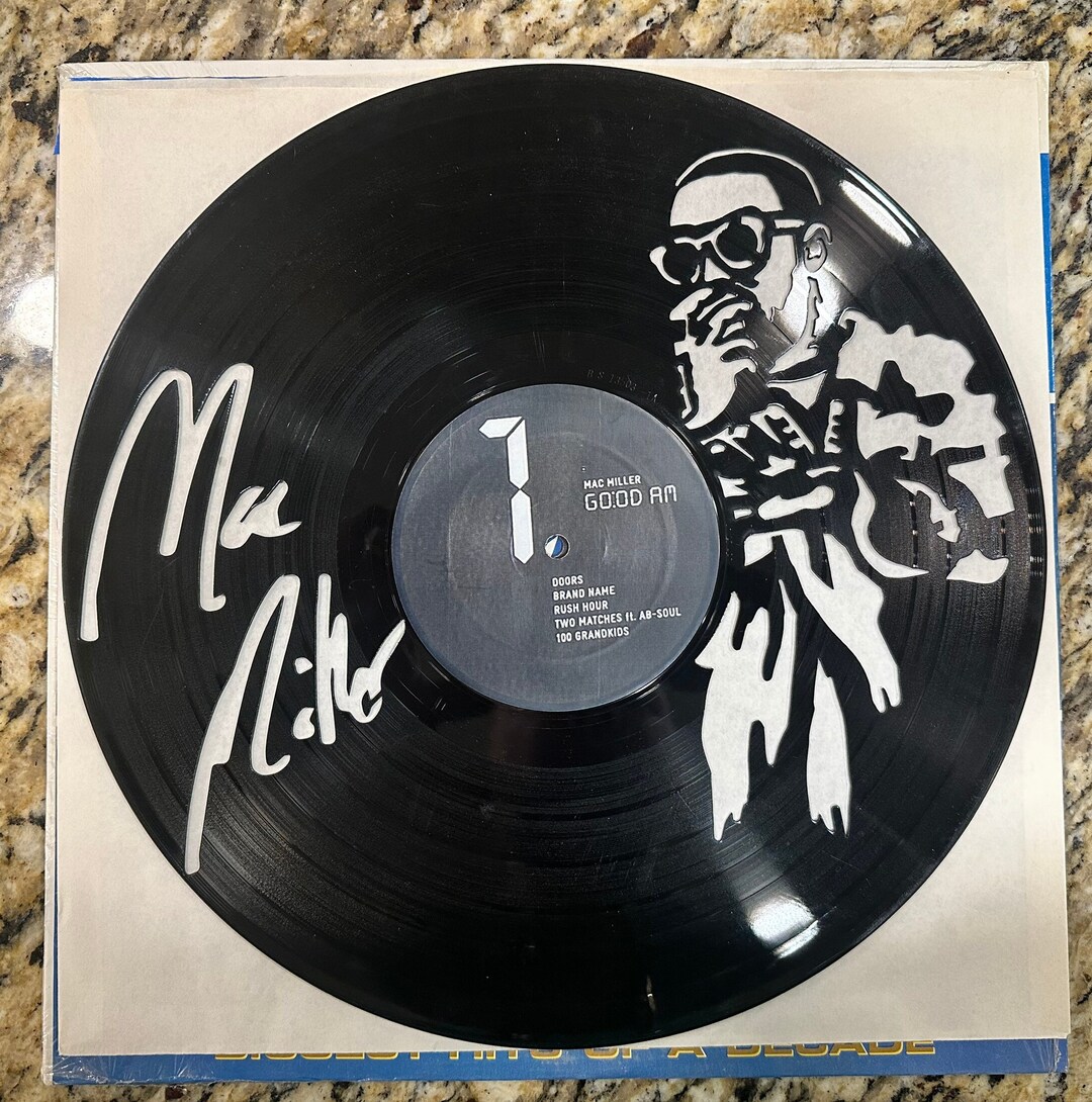 Mac Miller Laser Cut Vinyl Record Custom Gift Birthday Christmas Art - Etsy