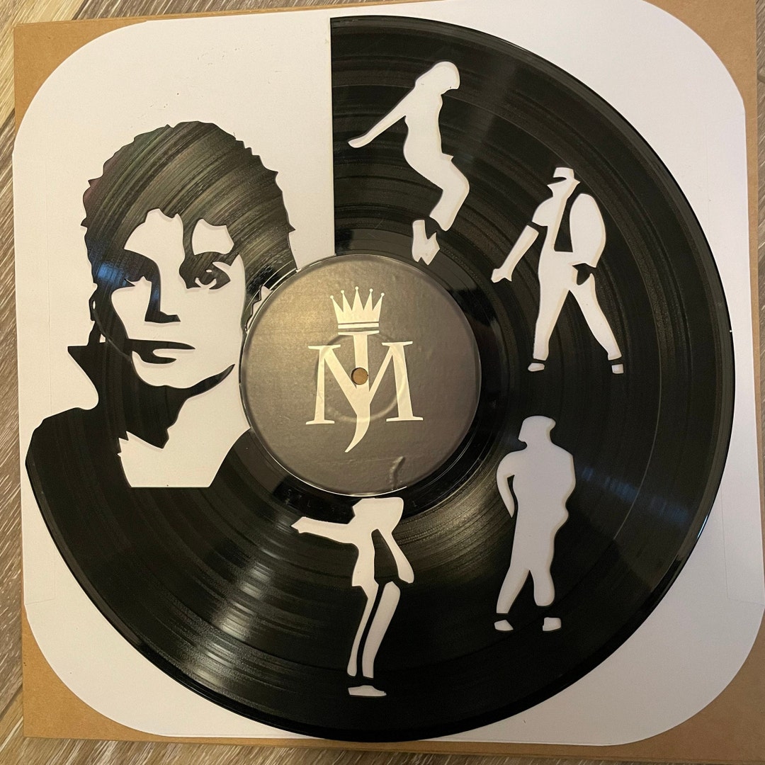 Michael Jackson Laser Cut Vinyl Record Prince of Pop Custom - Etsy