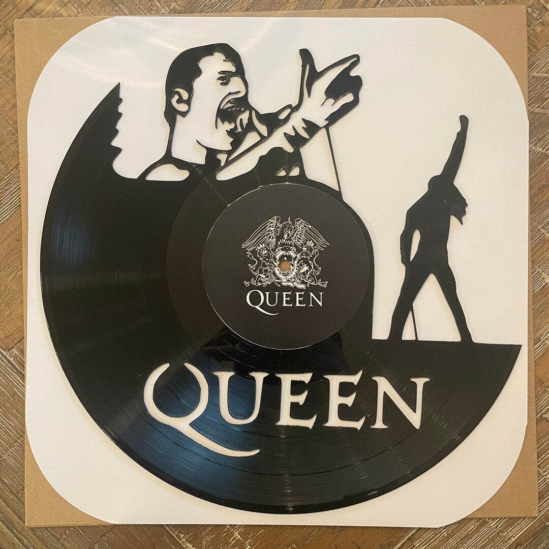 Queen Laser Cut Vinyl Record Freddie Mercury Custom Gift - Etsy
