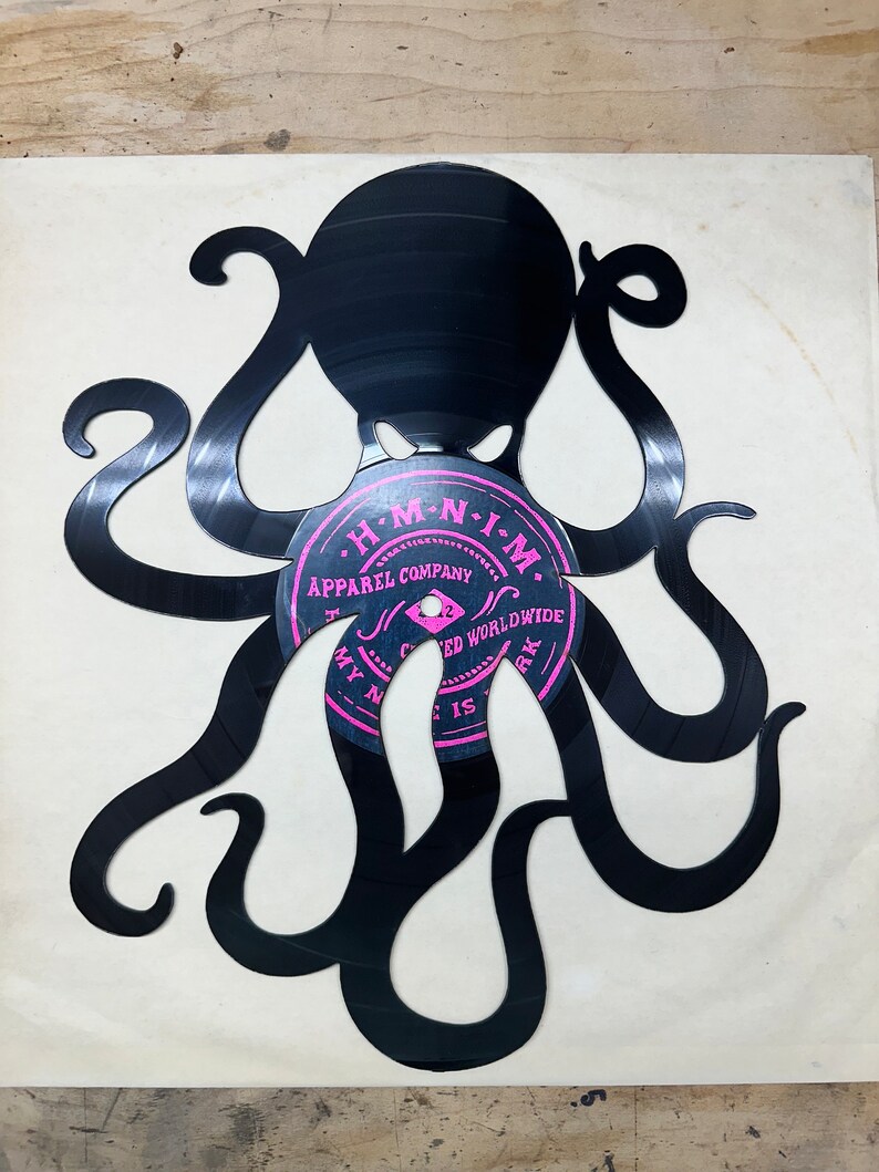Hi My Name is Mark Laser Cut Vinyl Record Custom Gift - Etsy