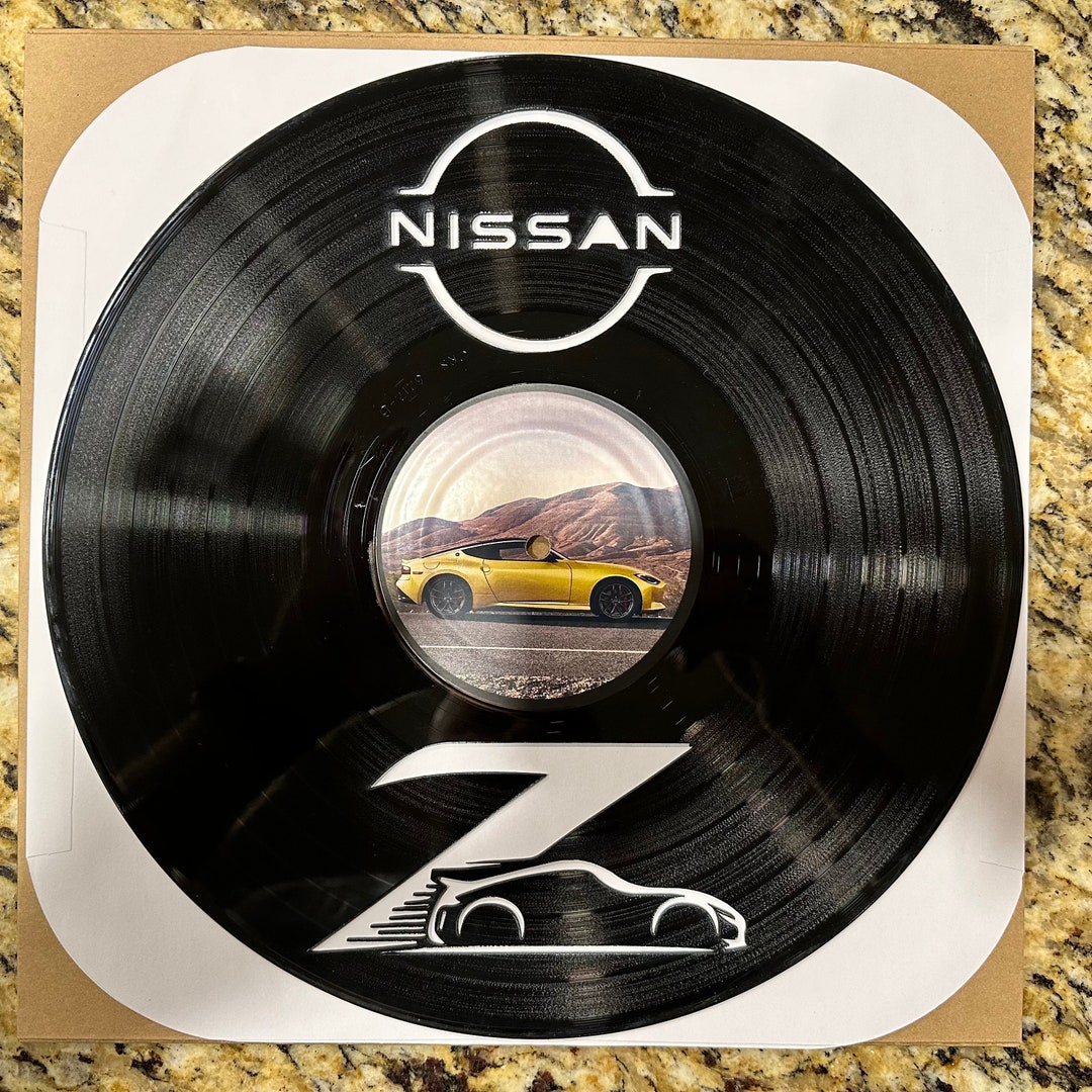 Nissan Z Laser 350z Cut Vinyl Record Birthday Custom Gift Birthday ...
