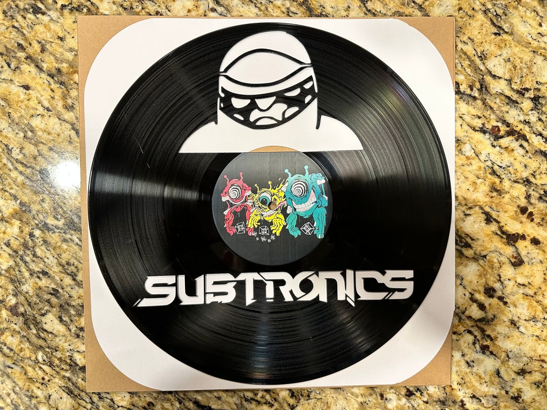 Subtronics Laser Cut Vinyl Record Birthday Custom Gift Birthday ...