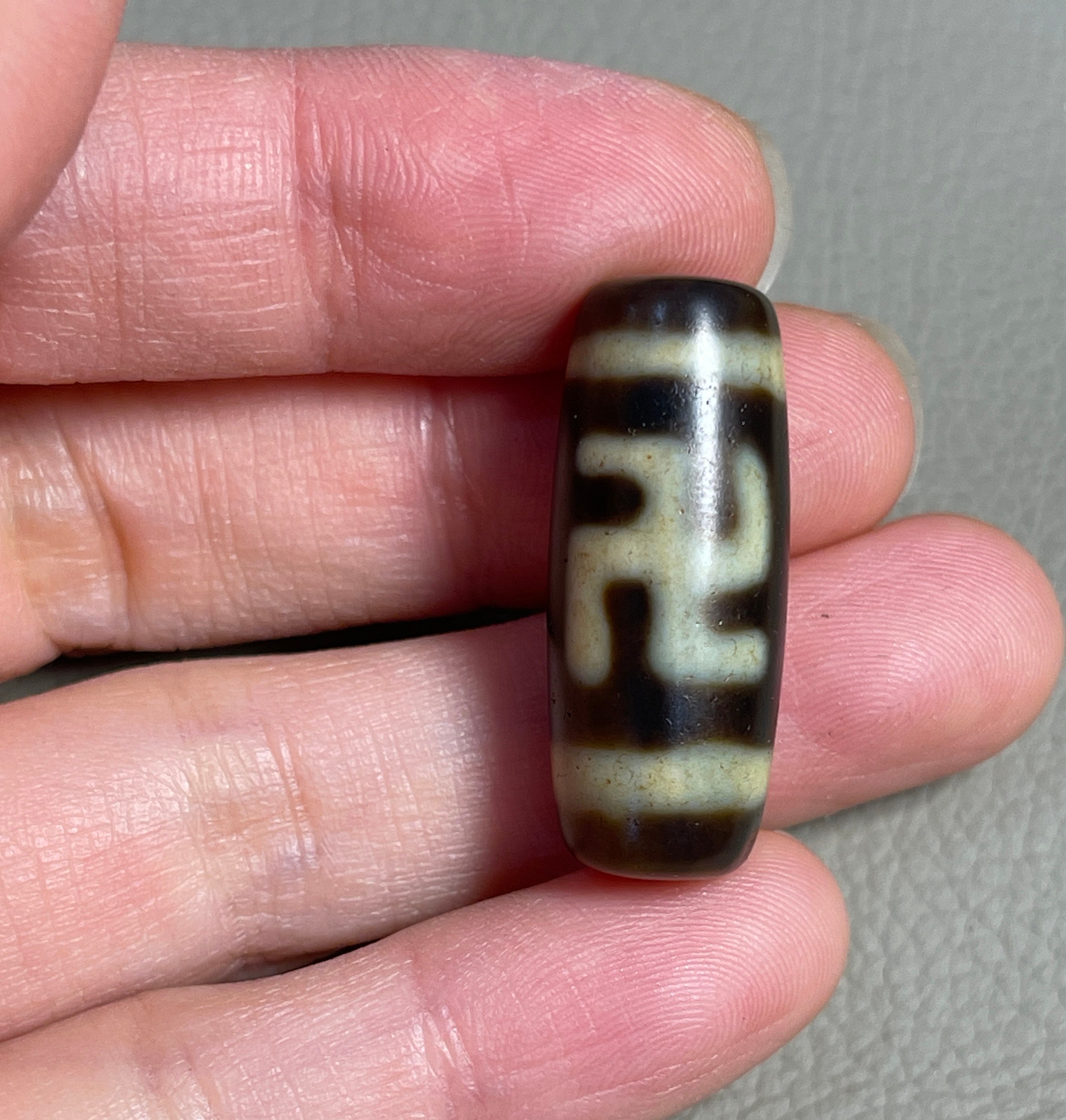 Tibetan Dzi Bead Amulet Pendant Wanzi Natural Oil Size 2811mm Tibetan ...