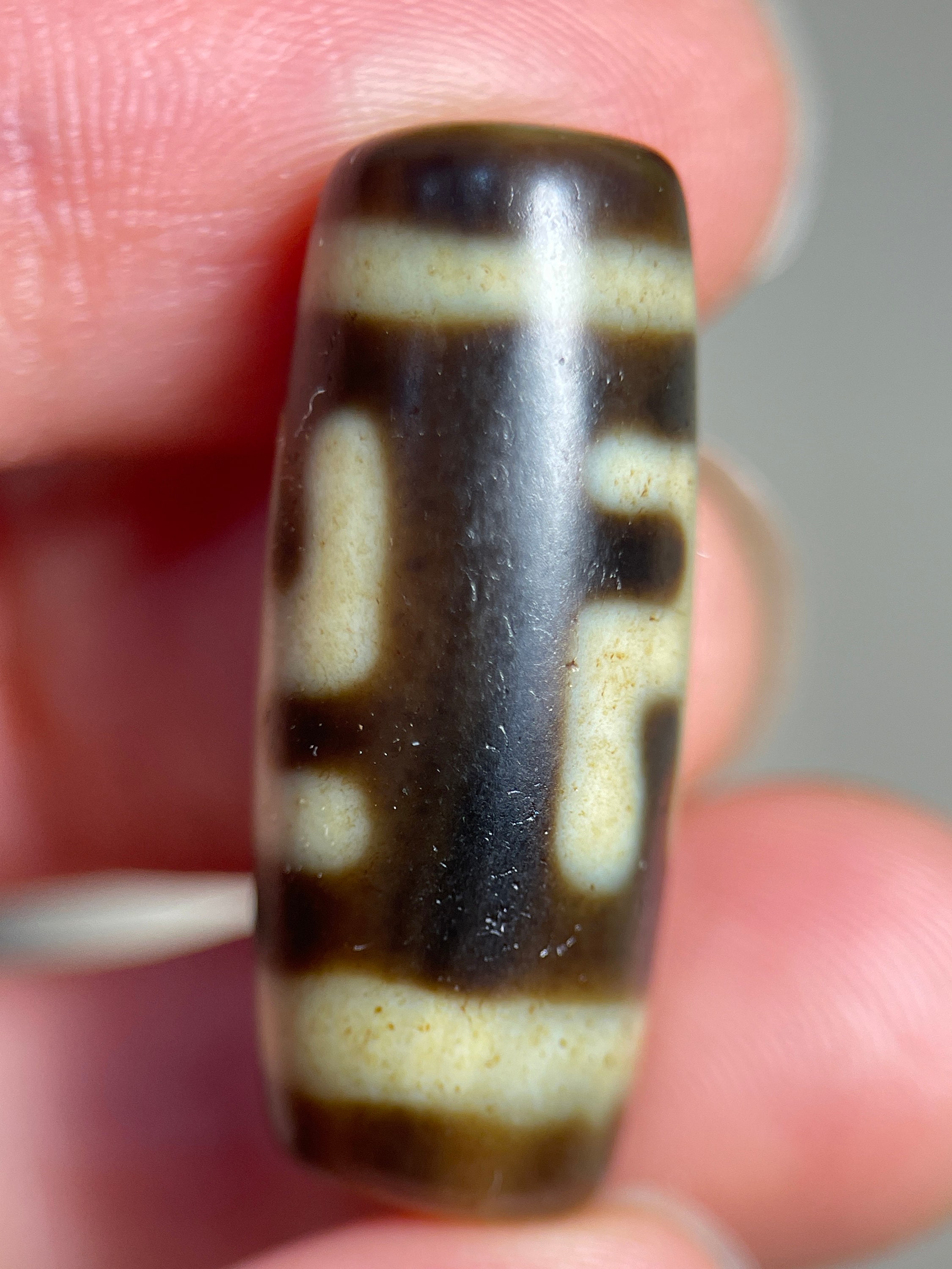 Tibetan Dzi Bead Amulet Pendant Wanzi Natural Oil Size 2811mm Tibetan ...