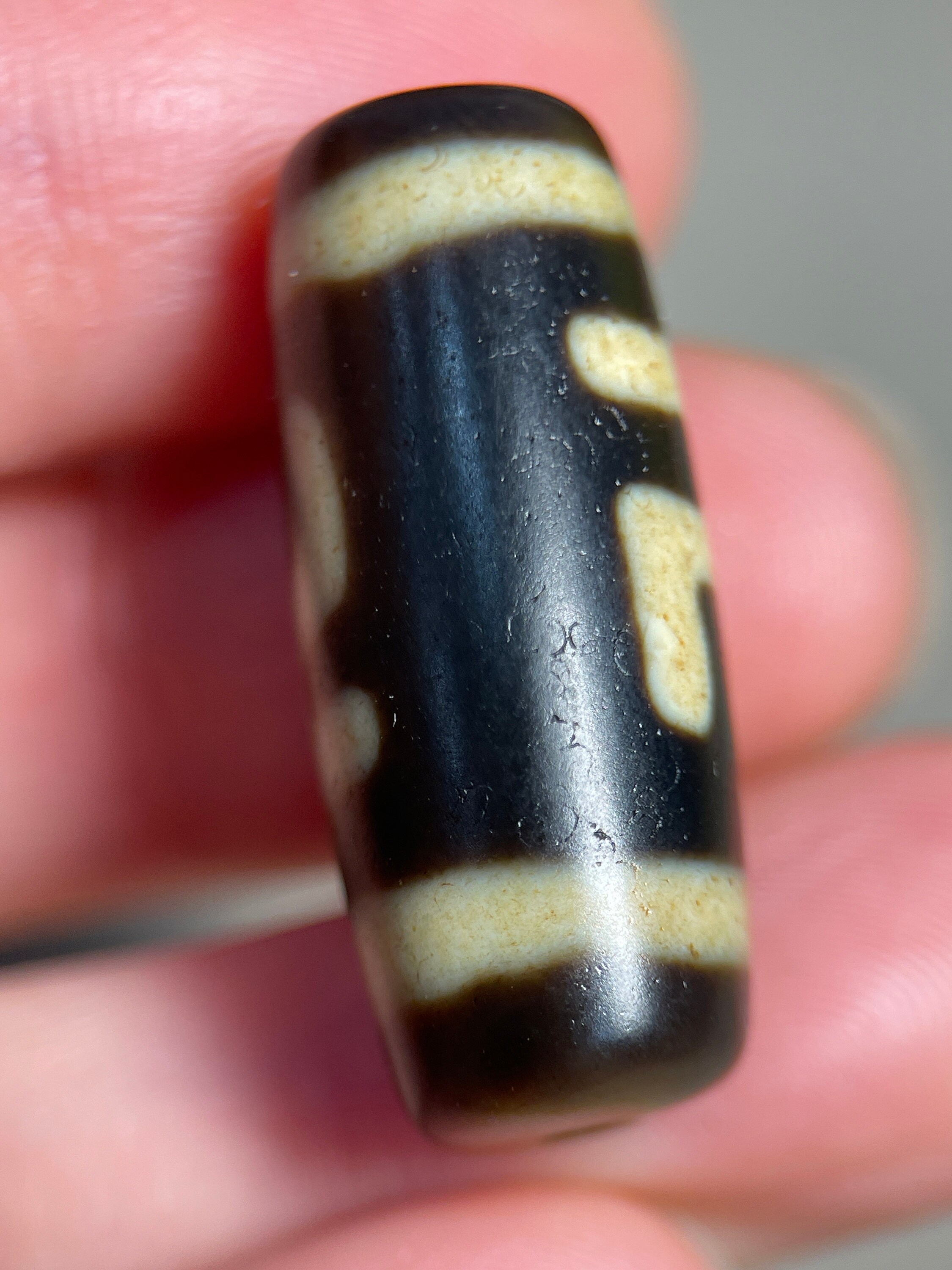 Tibetan Dzi Bead Amulet Pendant Wanzi Natural Oil Size 2811mm Tibetan ...