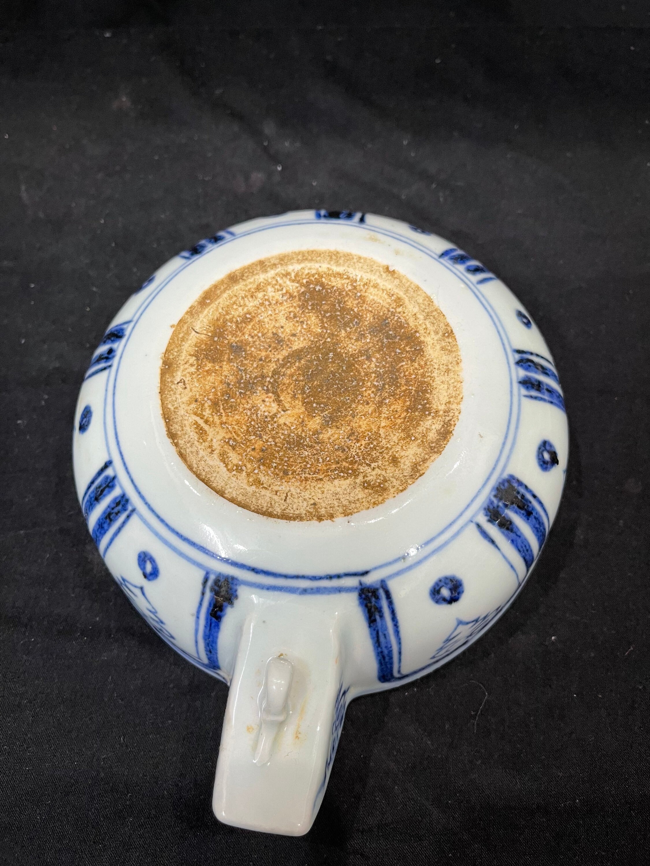 Chinese Porcelain Blue White Fish Bowl - Etsy