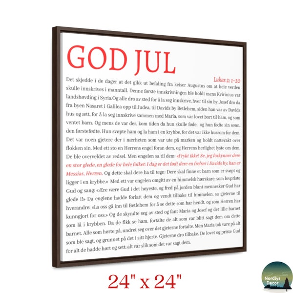 God Jul Sign - Etsy