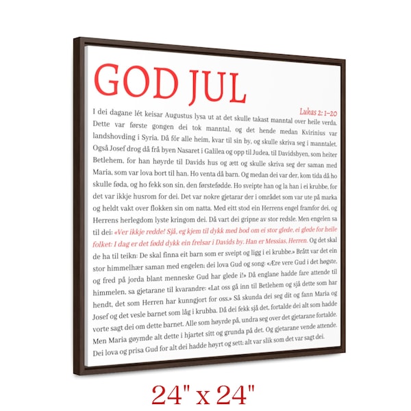 God Jul Sign - Etsy