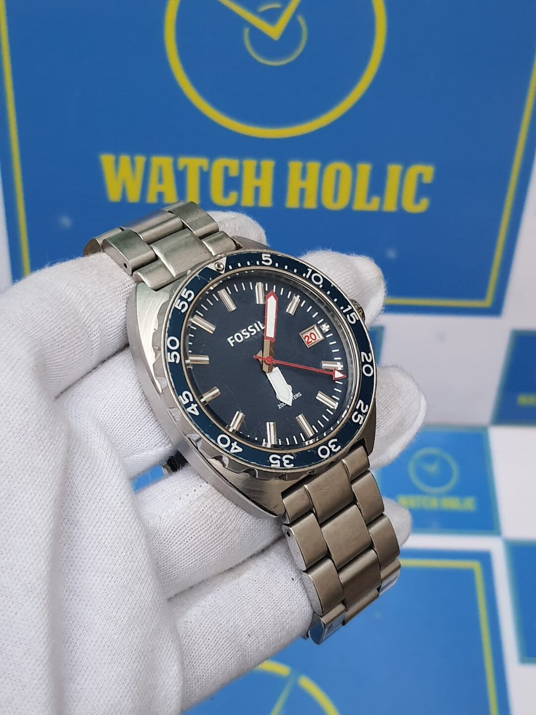 FOSSIL BREAKER Tough Heavy Eye Catchy Diver Watch Ref. : FS5048 - Etsy