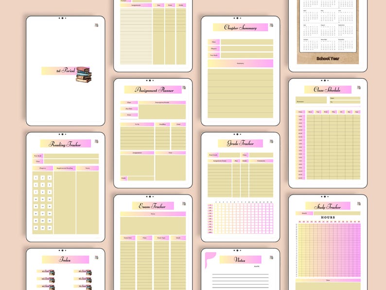 My Class Planner 2024-2025 | Student Planner for Jr. High & High School ...