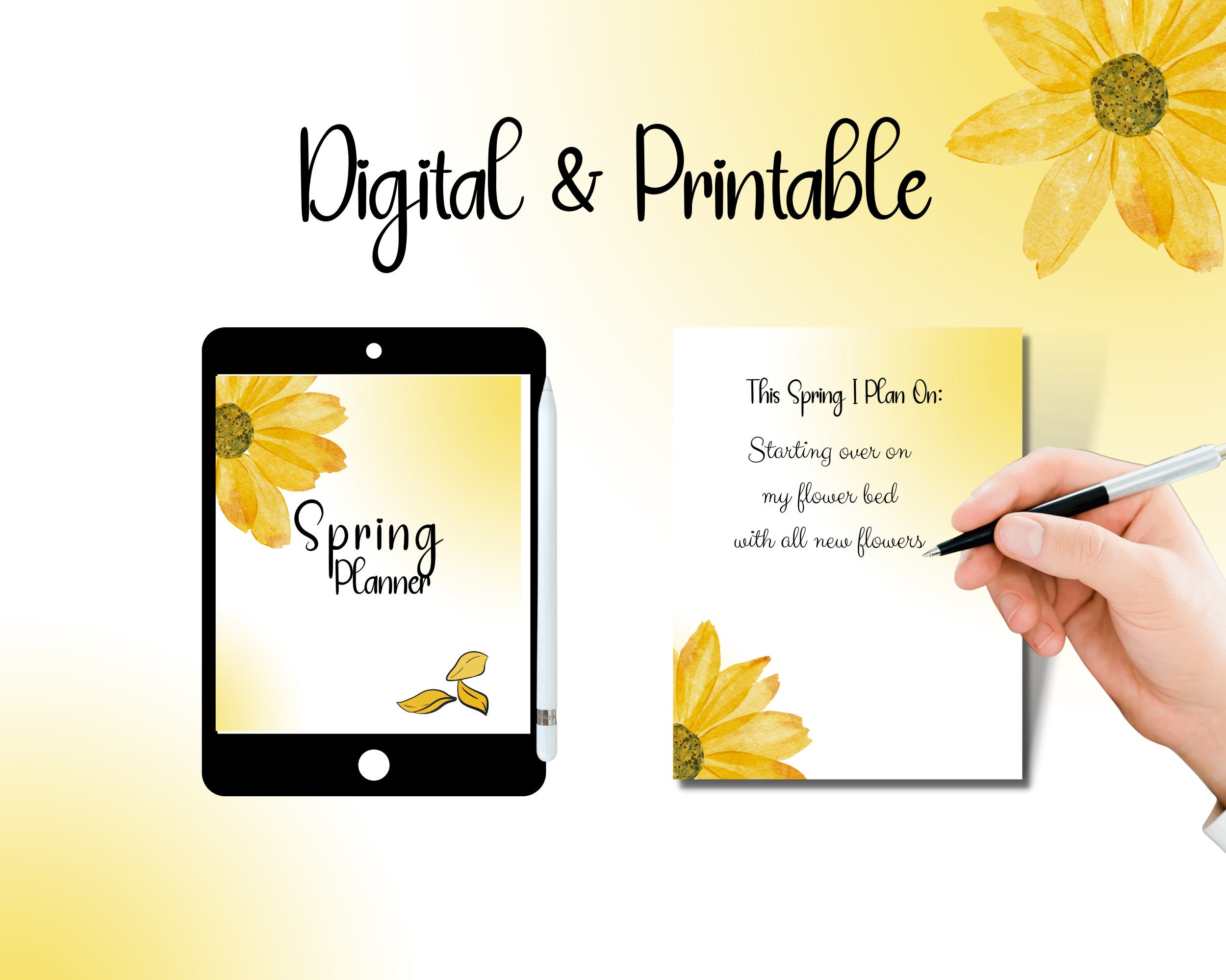 Spring Break Planner Printable Template, Spring to Do List ...