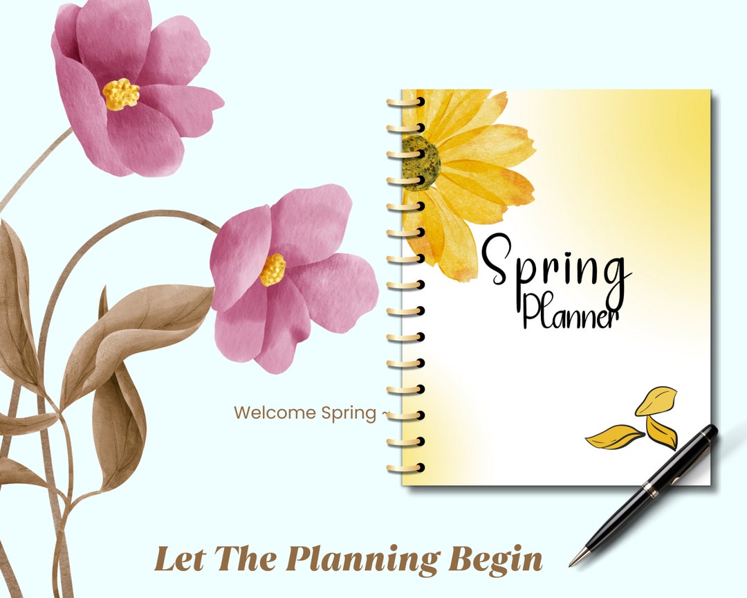 Spring Break Planner Printable Template, Spring to Do List ...