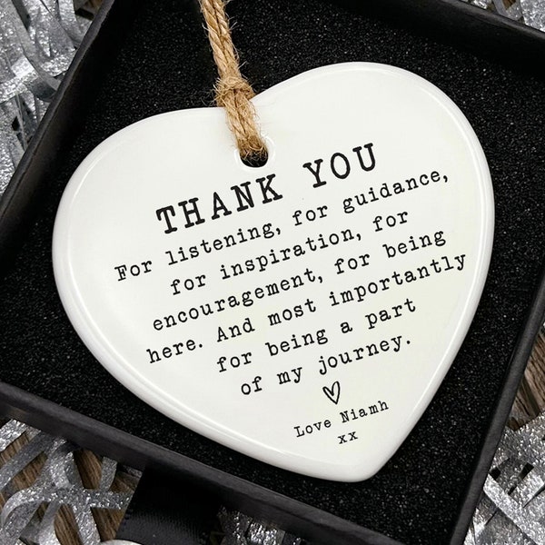 Thank You Plaque - Etsy