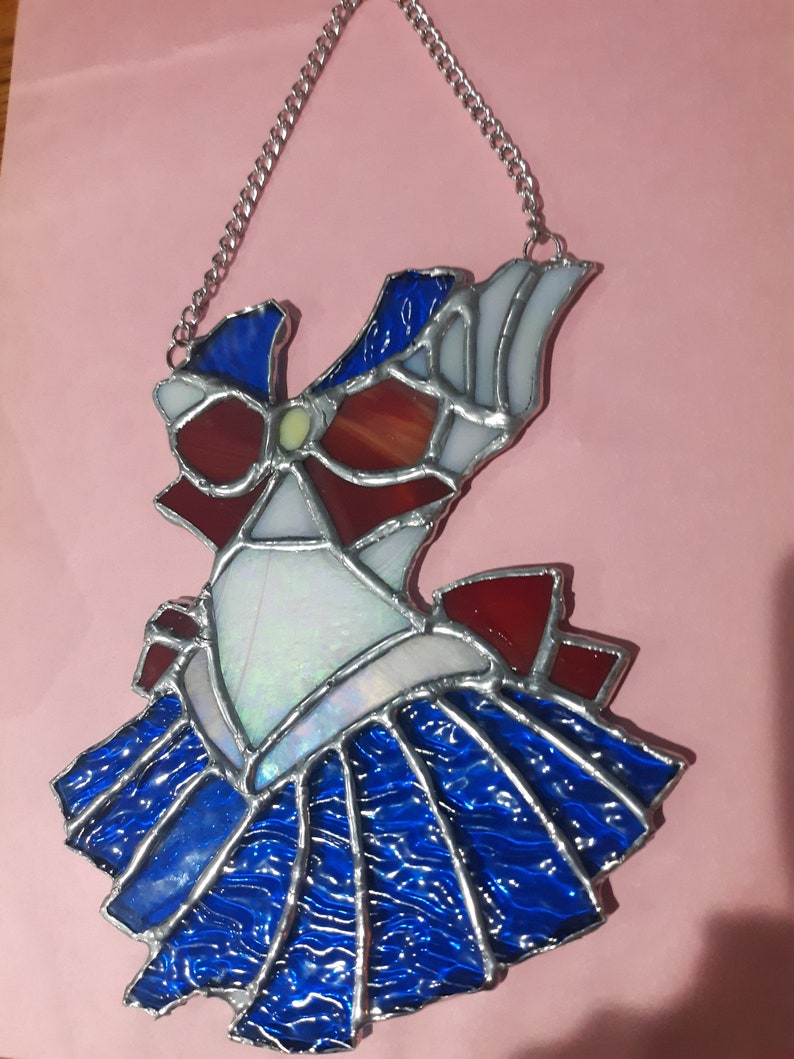 Sailor Moon Stained Glass Sun Catcher - Etsy