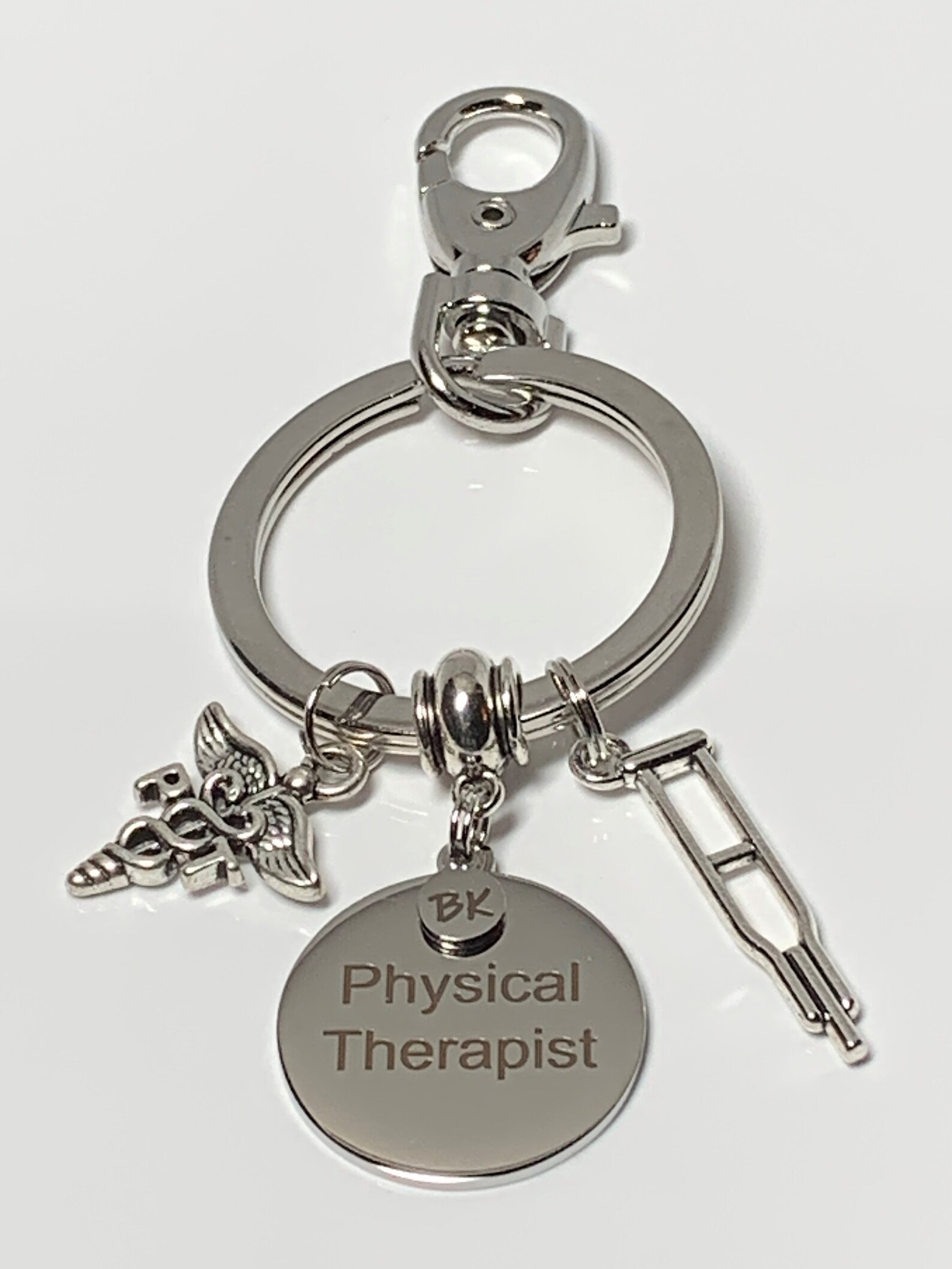 Physical Therapist Personalized Keychain | PT Keychain Gift | Business ...