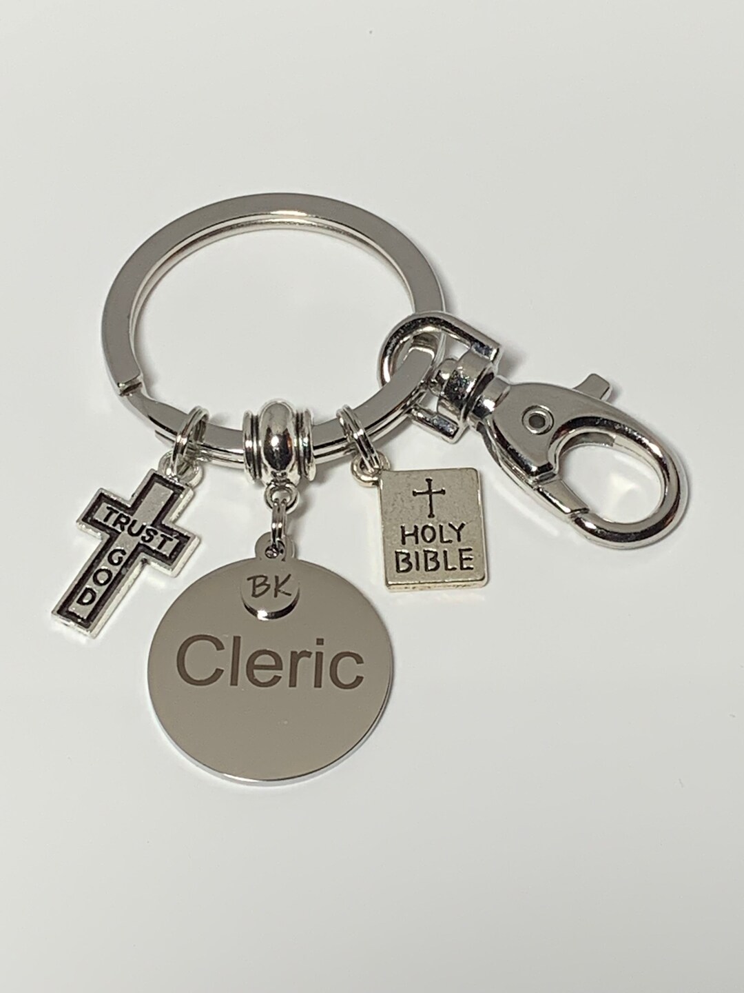 Cleric Personalized Keychain Cleric Gift Clergy Gift Pastor Minister ...