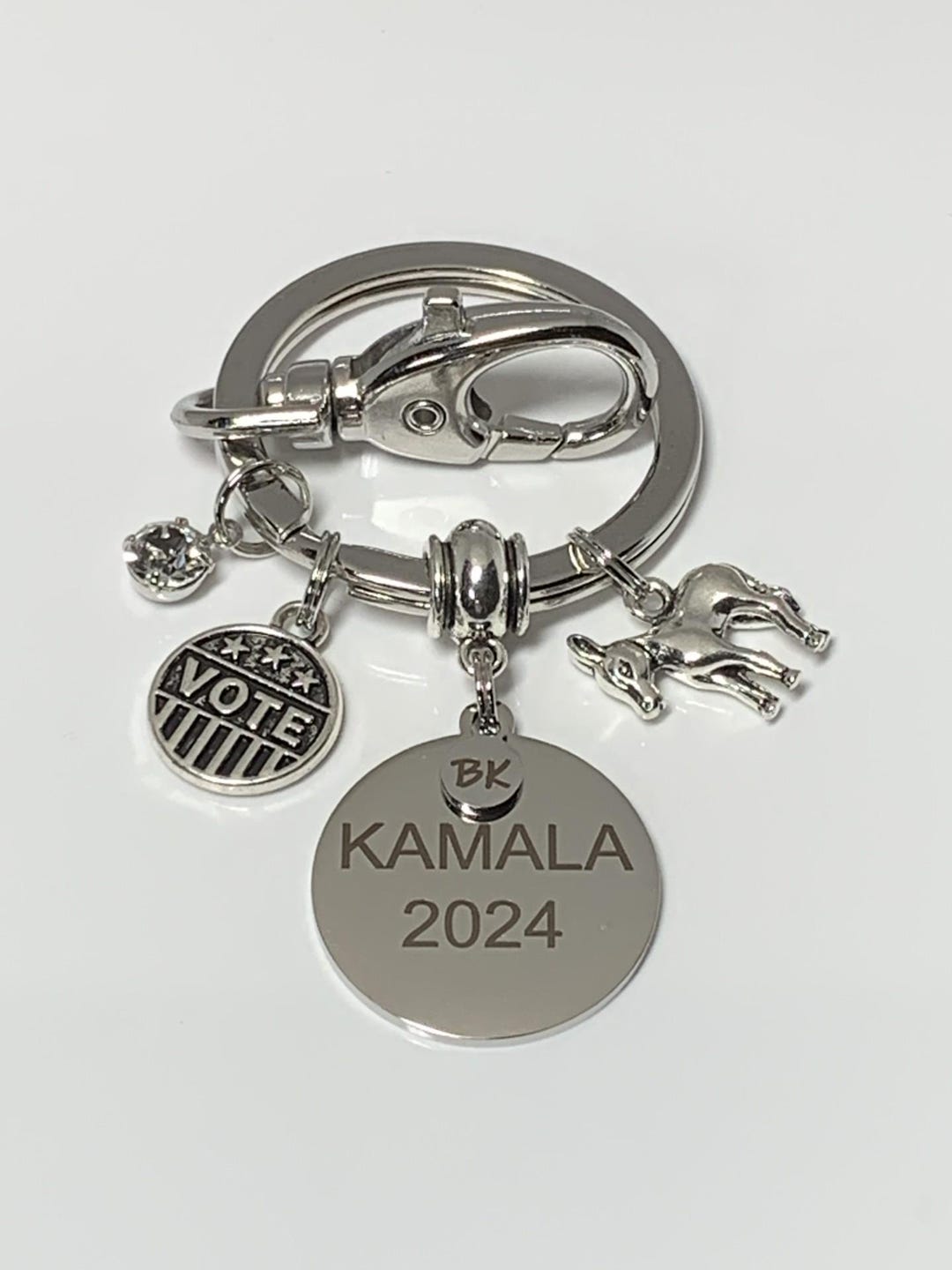 2024 Election Keychain Kamala Harris Gift Vote President Democrat Gift ...