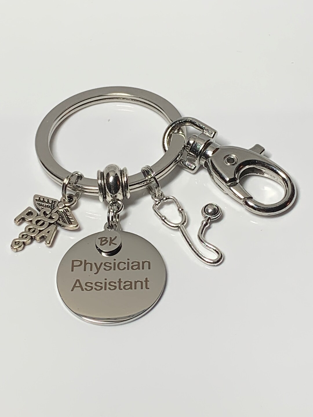 Physician Assistant Keychain | Personalized Gift | Business Keychain ...