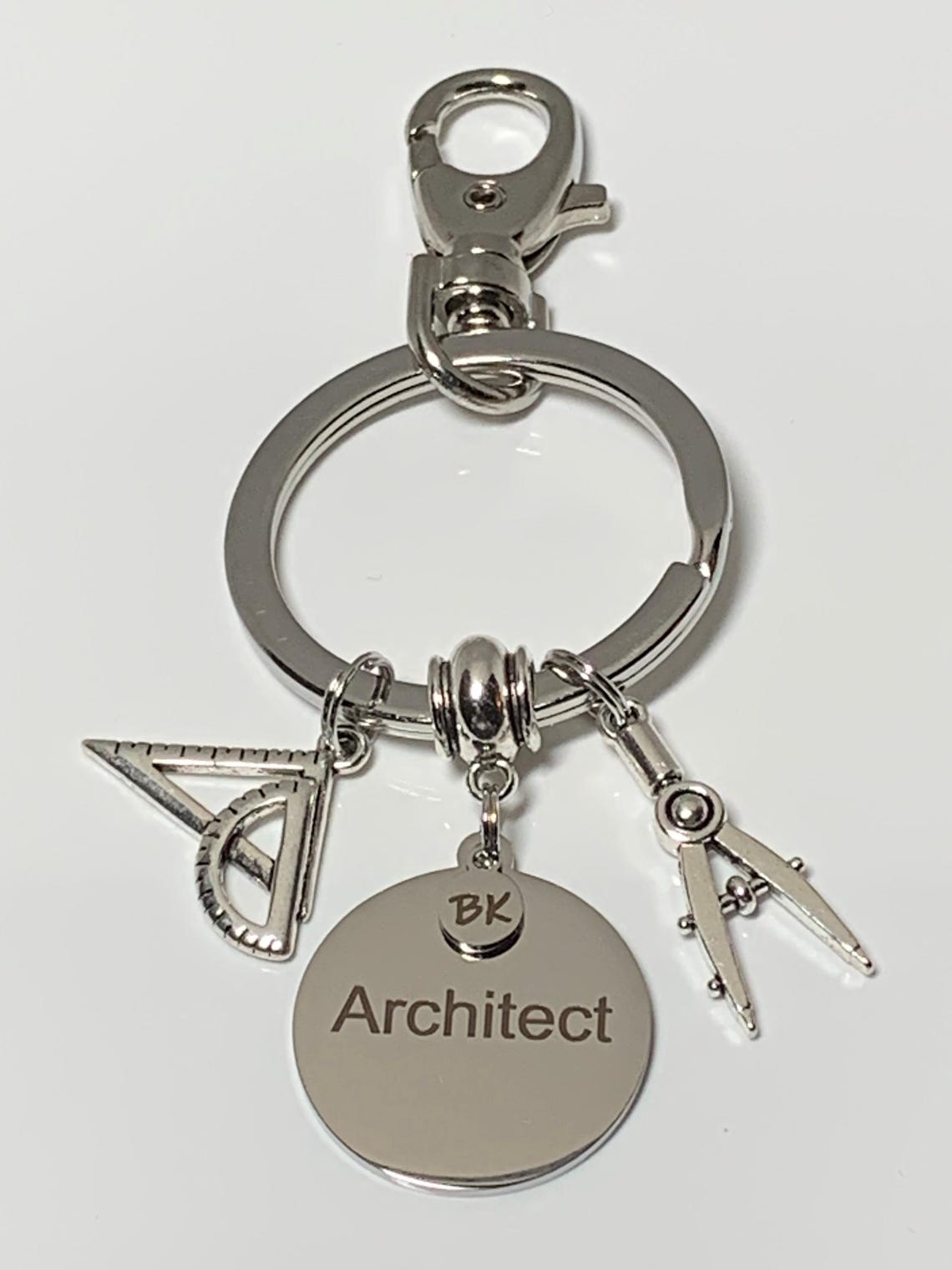 Architect Personalized Keychain | Architect Gift | Business Gift | Work ...