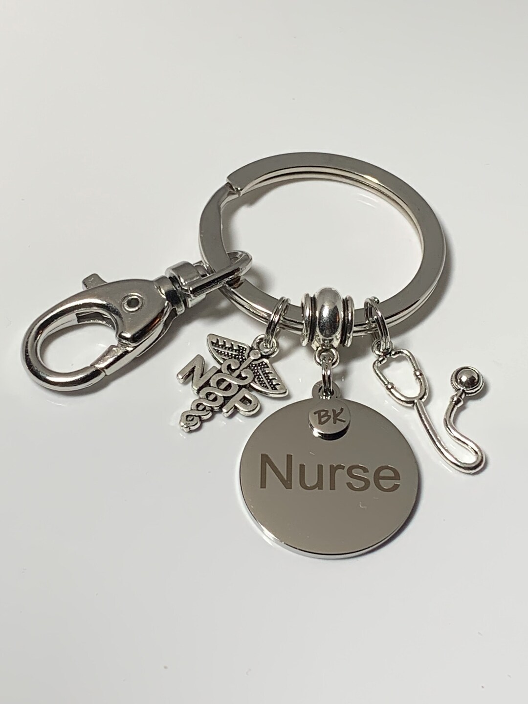 Nurse Personalized Keychain | Nurse Practitioner Gift | NP Gift ...