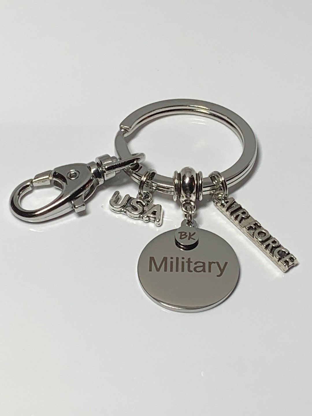 Military Keychain | Air Force Keychain | Military Gift | Air Force Gift ...