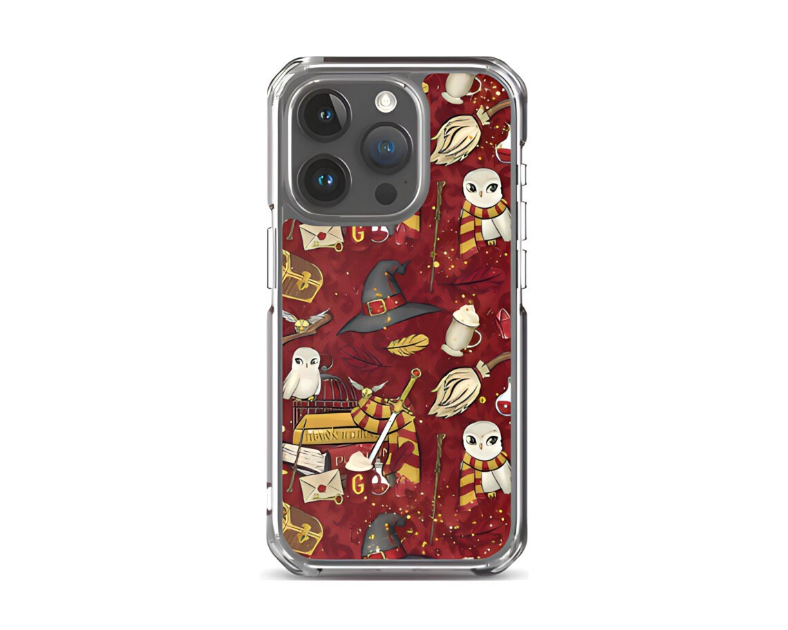 Harry Potter Hogwarts House Phone Cases Aesthetic Hogwarts - Etsy