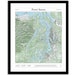 Puget Sound Topographic Map: Washington State Art Print - Etsy
