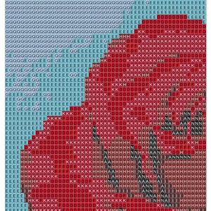 Red Roses Beading Tapestry Pattern Based on Miyuki Delica 11/0 Seed ...