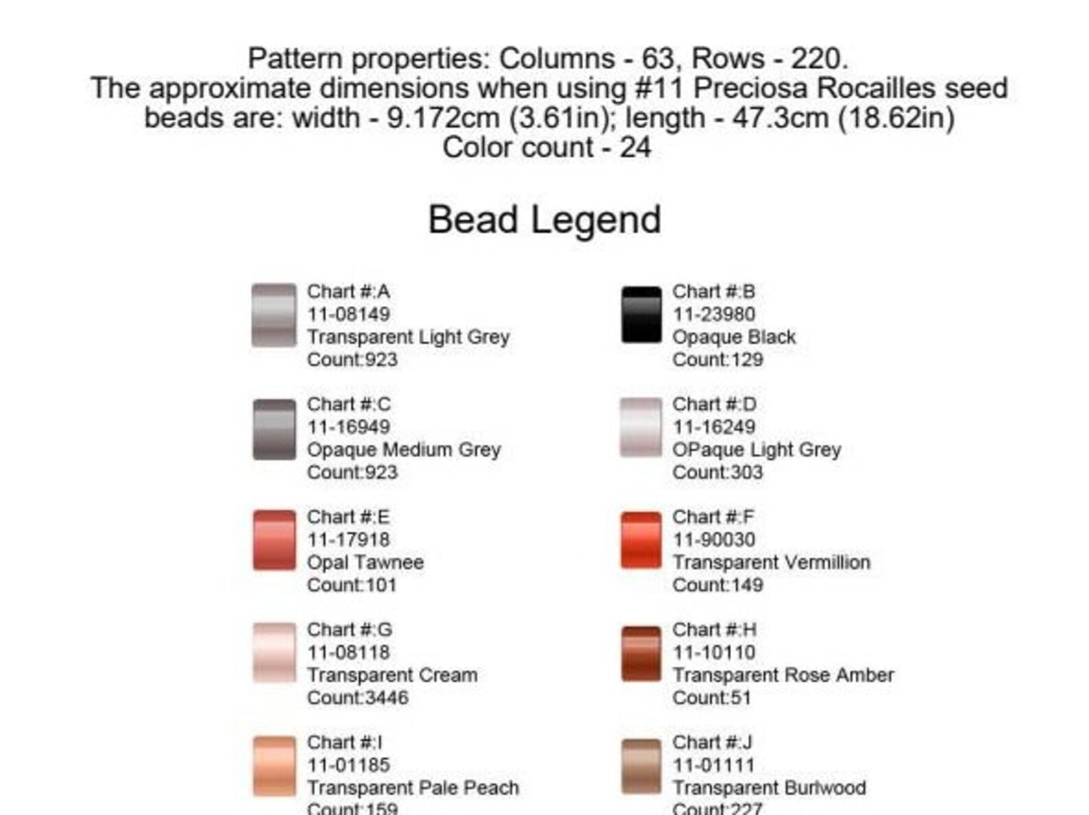 Cardinal Birds Bead Necklace Pattern, PDF Pattern Beaded Gerdan ...