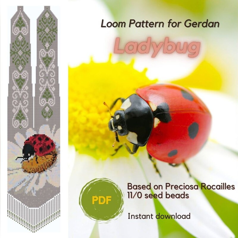Ladybug Bead Pattern - Etsy