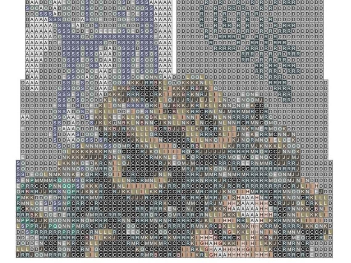 Medusa Gorgo Beaded Necklace Pattern, PDF Beading Loom Pattern Based on ...