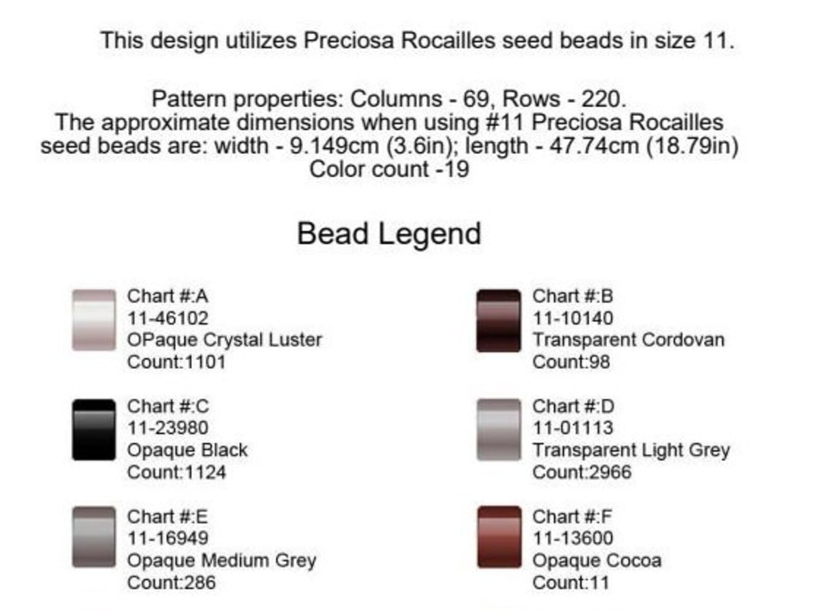 Medusa Gorgo Beaded Necklace Pattern, PDF Beading Loom Pattern Based on ...