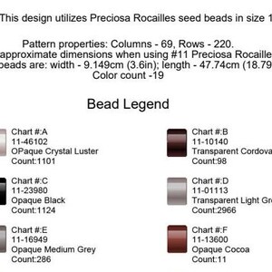 Medusa Gorgo Beaded Necklace Pattern, PDF Beading Loom Pattern Based on ...