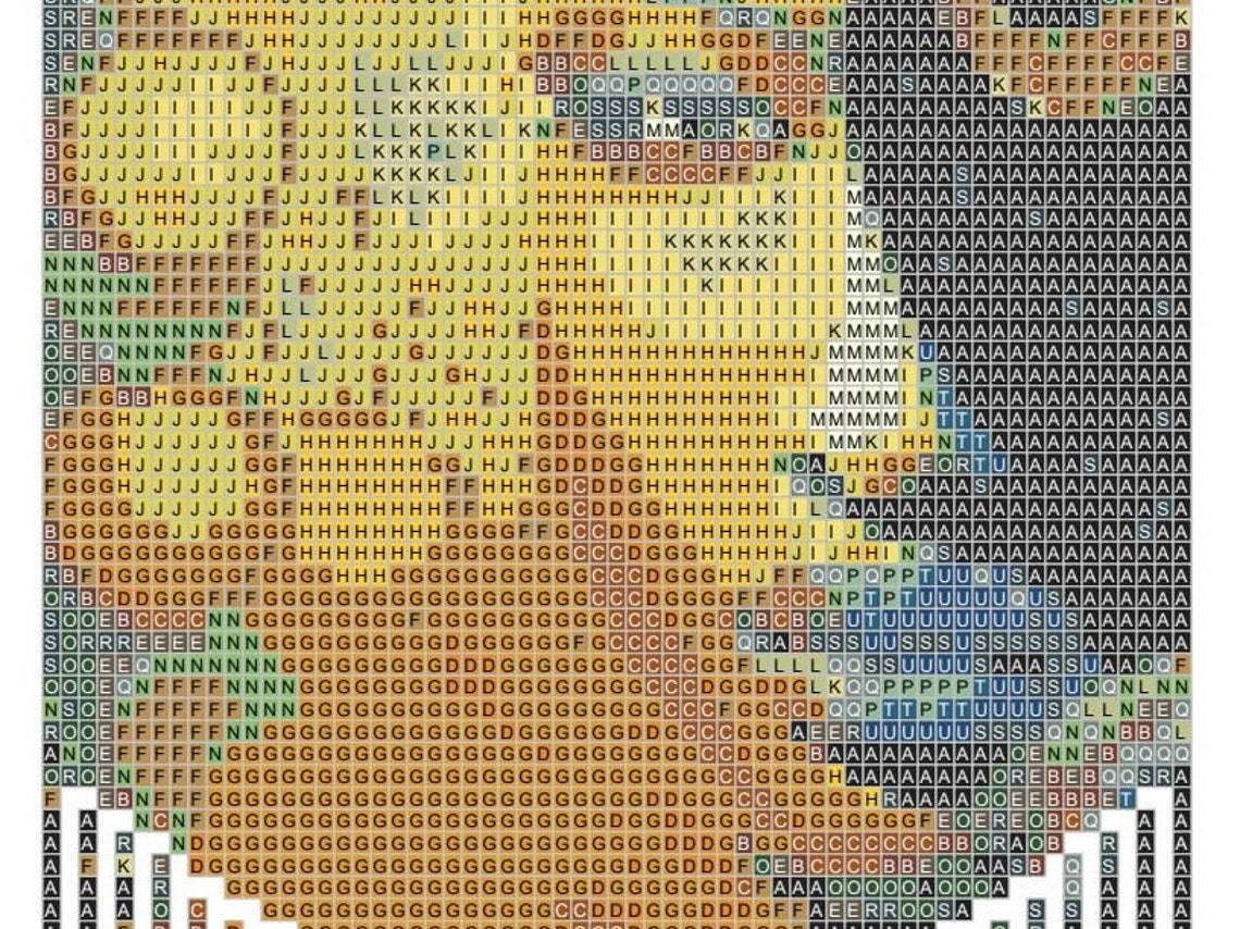 Moon Face Necklace Beaded Pattern, Moon Beading Loom Pattern, PDF ...