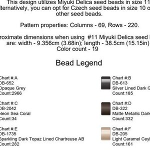 Medusa Gorgo Gerdan Necklace Pattern, PDF Beading Loom Pattern Based on ...