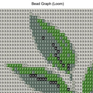 Lion Bead Weaving Tapestry Pattern Based on Miyuki Delica 11/0 Beads ...