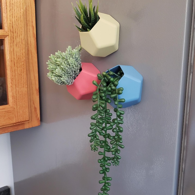 Magnetic Planter - Etsy