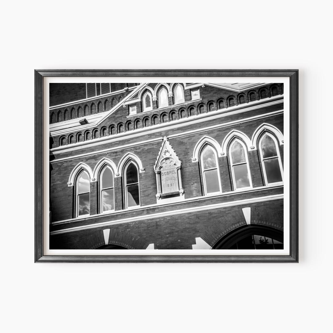 Ryman Auditorium Photograph, Mother Church, Nashville, Historic Venue ...