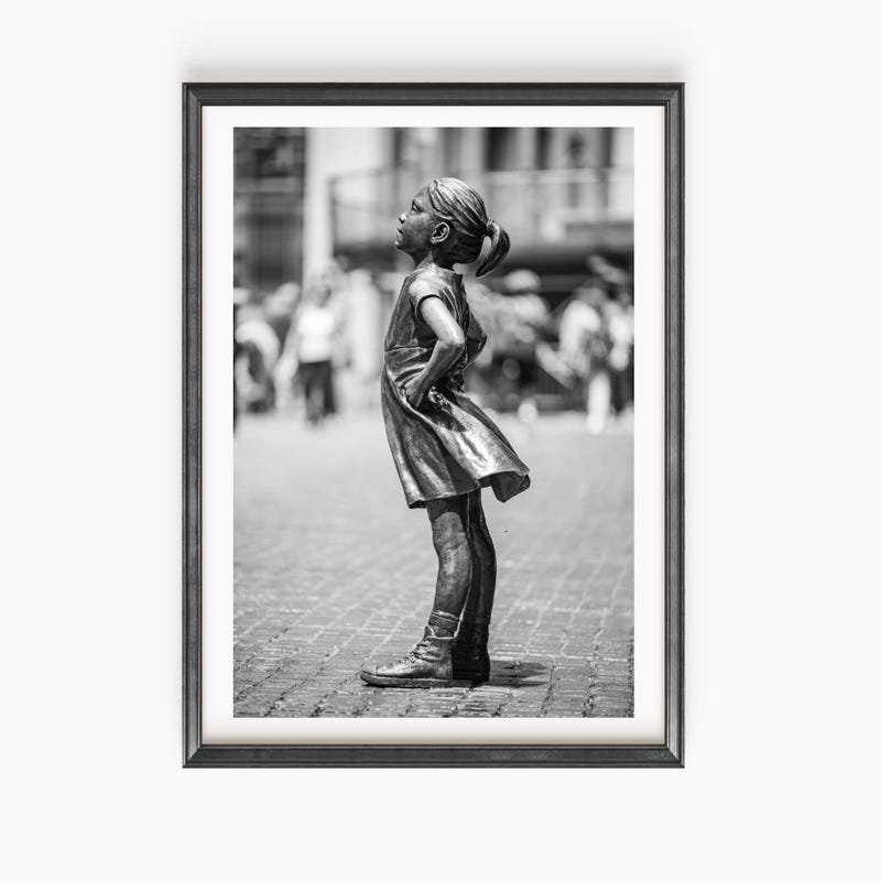 Fearless Girl - Etsy