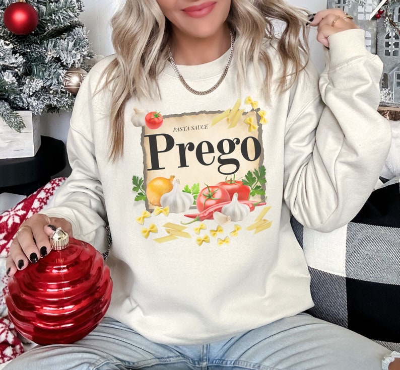 Prego Sauce Shirt, Funny Christmas Pregnancy Shirt, Christmas Gender ...