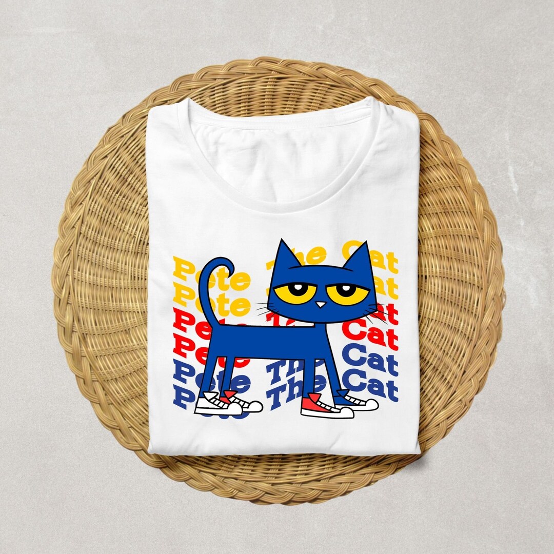 Pete the Cat PNG SVG, Digital Download, Digital Design, Cartoon ...