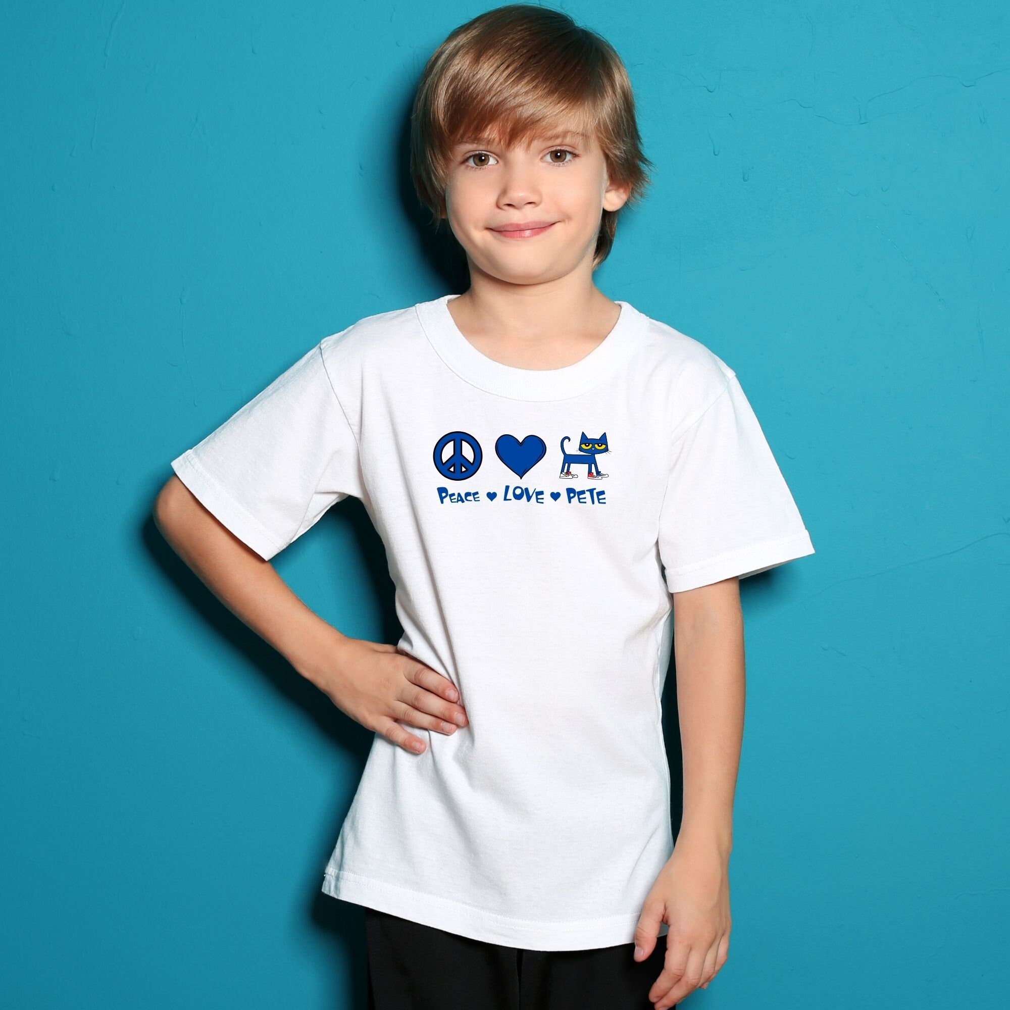 Peace Love Pete PNG SVG, Pete the Cat, Digital Download, Digital Design ...