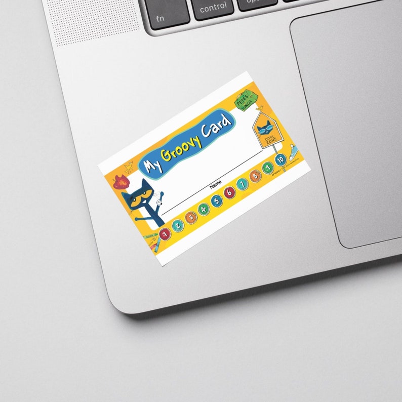 Back to School Sticker for Kids, My Groovy Card, Pete the Cat Stickers ...