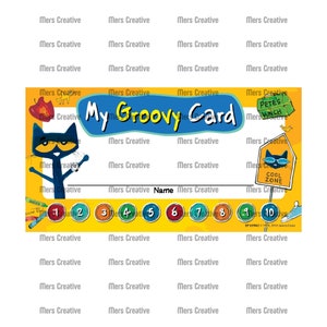 Back to School Sticker for Kids, My Groovy Card, Pete the Cat Stickers ...