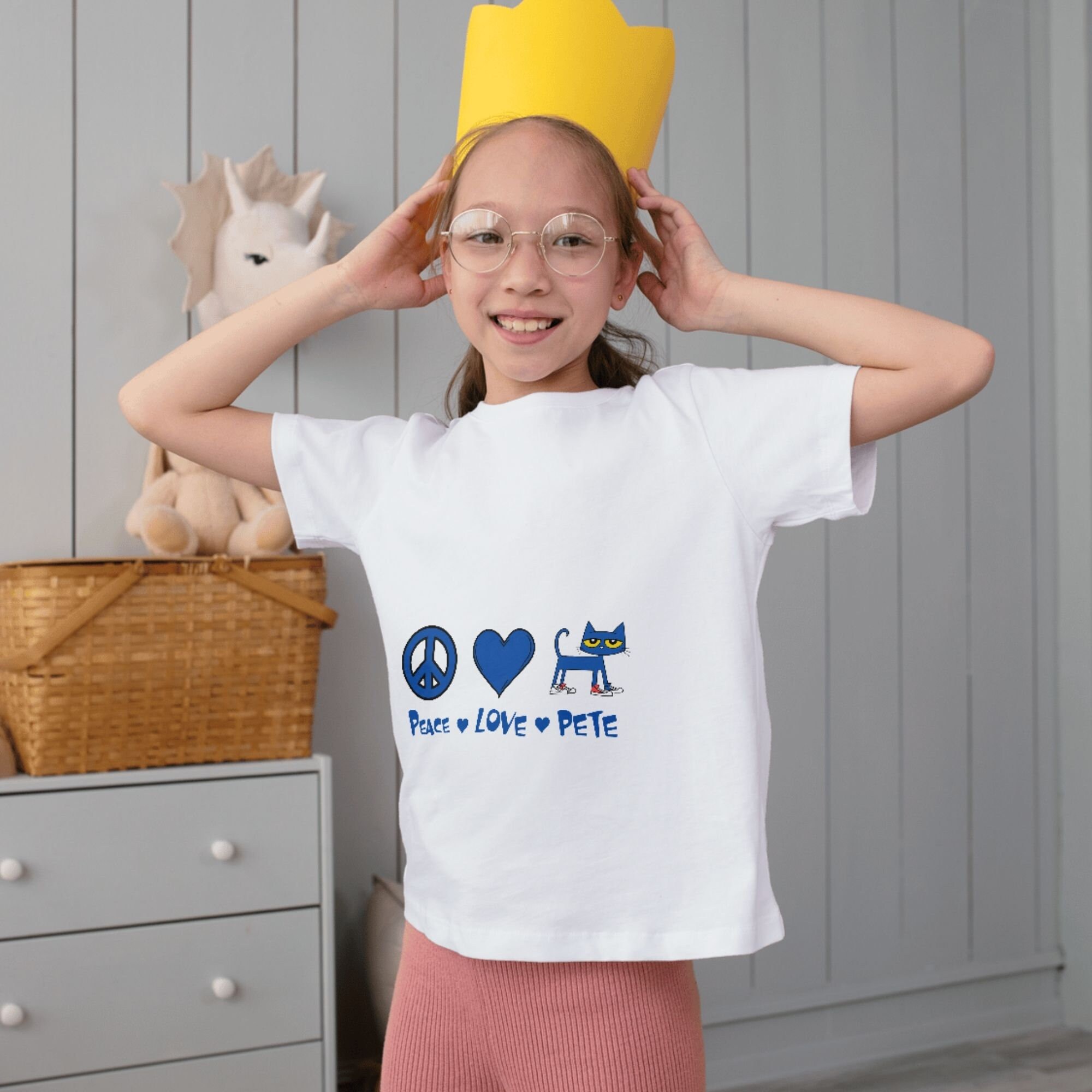 Peace Love Pete PNG SVG, Pete the Cat, Digital Download, Digital Design ...