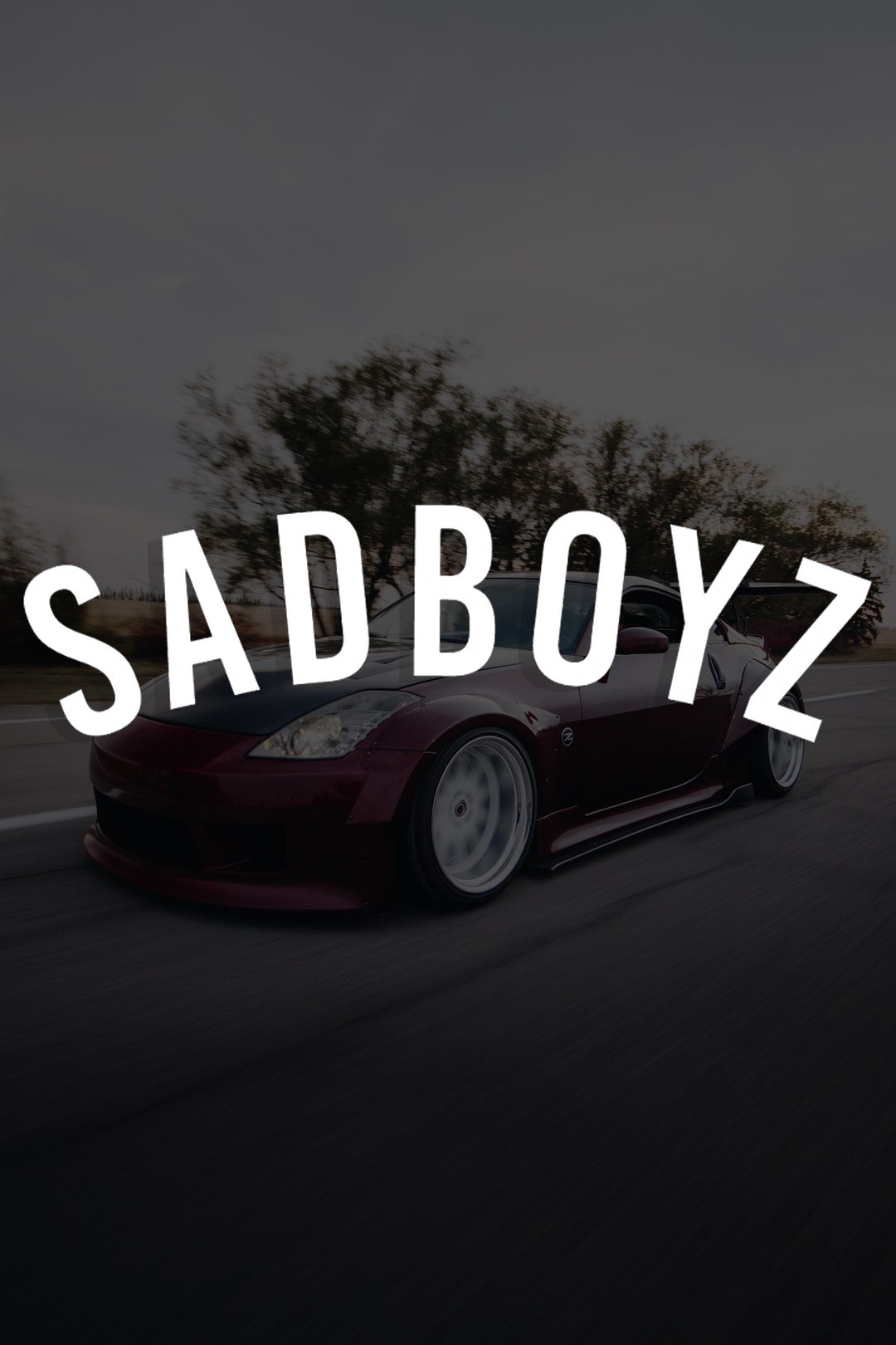SADBOYZ Vinyl JDM Decal Sticker Windshield Banner Window - Etsy New Zealand