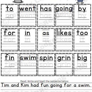 Short Vowel Reading Practice: Phonics Skills Worksheets (digital ...